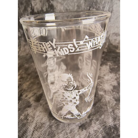 Welch's | Dining | Vintage Howdie Doodie 953 Indian Welchs Glass Cup With Cartoon Characters Mus ...